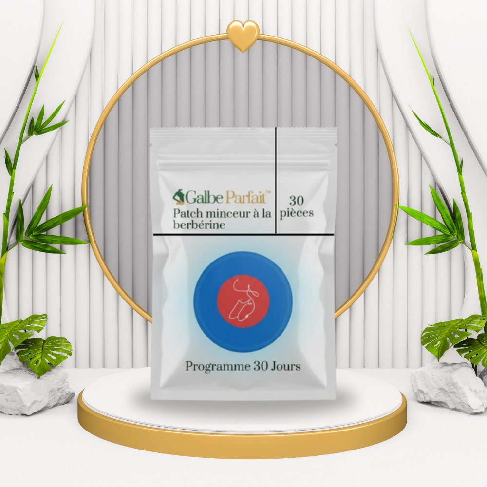 Galbe Parfait™ Patch minceur à la berbérine – Solunera